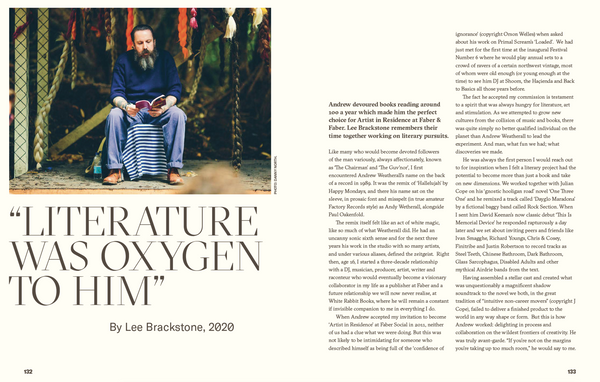 Donlon Books | Andrew Weatherall - A Jockey Slut Tribute